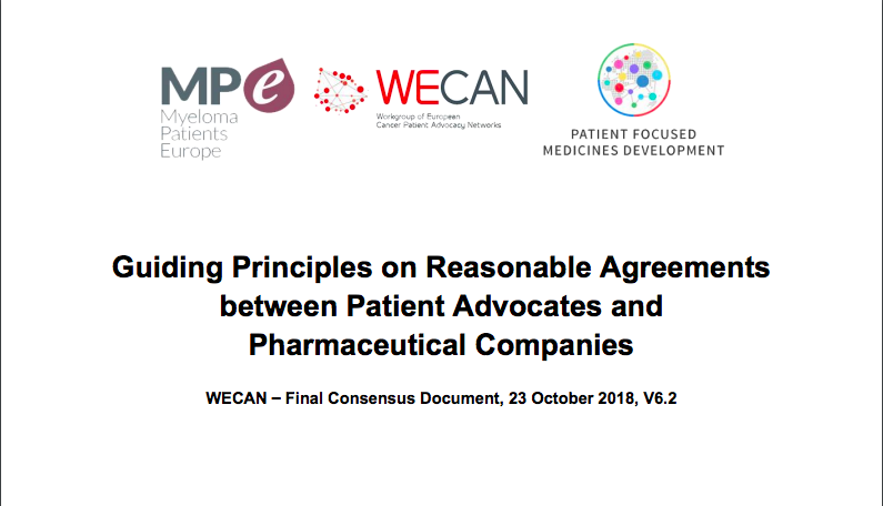 Has your Patient Group set up a reasonable legal agreement with a ...
